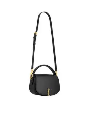 Saint Laurent Voltaire Leather Bag - Black
