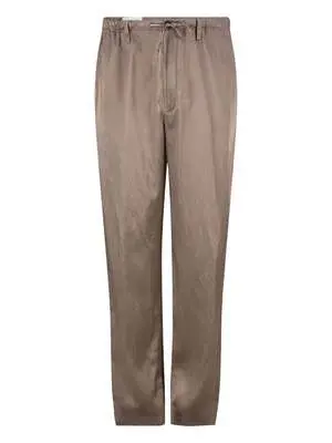 Dries Van Noten Viscose Penny Pants - Multicolor