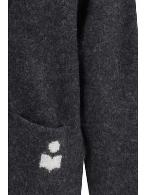 Isabel Marant Étoile Eborah Alpaca Blend Cardigan - Gray