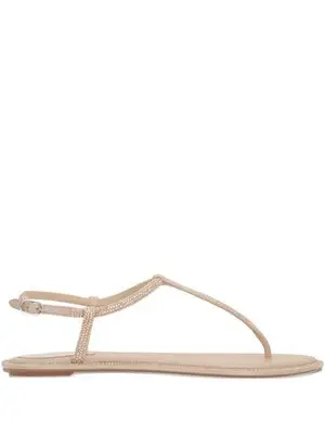 RENE CAOVILLA RENE CAOVILLA Diana 10 Crystal Embellished Flat Sandals