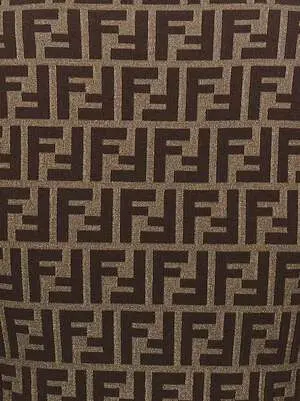 Fendi Ff" Logo High Neck Sweater