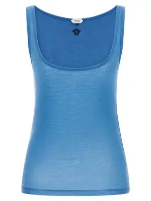 Versace Medusa' Tank Top - Blue