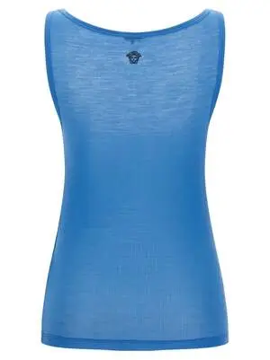 Versace Medusa' Tank Top - Blue