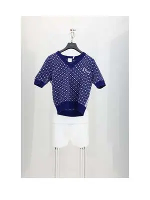 Dior Ba-cannage Jacquard Knit - Blue
