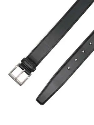 Saint Laurent Vadim Belt In Hammered Calfskin