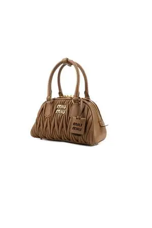 Miu Miu Quilted Top Handle Bag