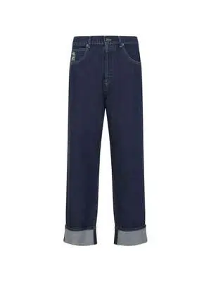 Marni Embroidered Cotton Jeans