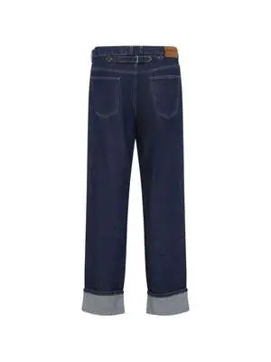 Marni Embroidered Cotton Jeans