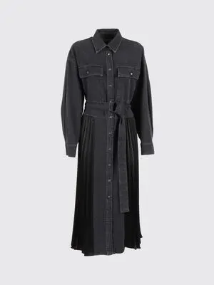 Max Mara Dress Cotton - Black