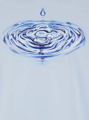 Casablanca Light-blue T-shirt With Front Logo In Cotton For