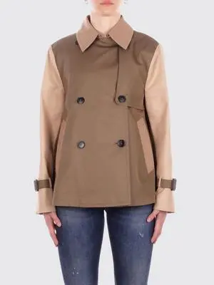 Max Mara Double Breasted Coat - Multicolor
