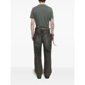 Our Legacy Grey Denim Regular & Straight-leg Jeans - Gray
