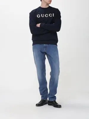 Gucci Crewneck Sweatshirt With Logo