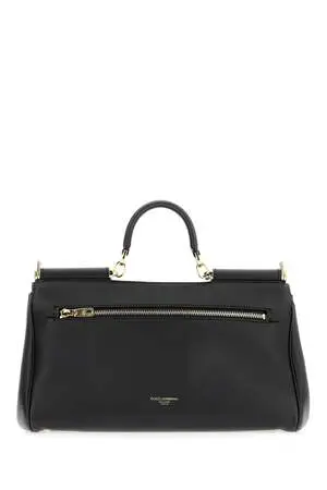 Dolce & Gabbana Black Leather Handbag - Multicolor