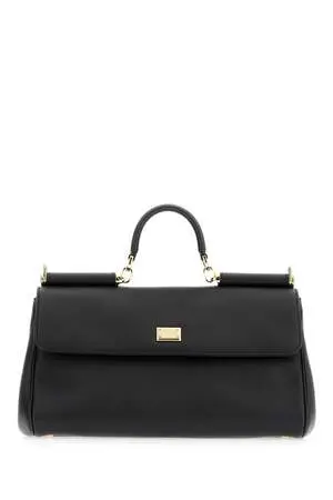 Dolce & Gabbana Black Leather Handbag - Multicolor