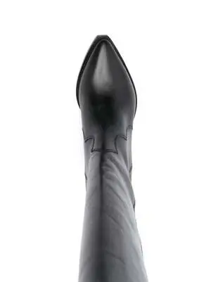 Isabel Marant Étoile Denvee Suede Boots - Black