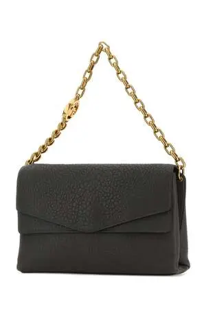 Gucci Dark Grey Leather Shoulder Bag