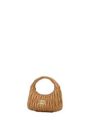 Miu Miu Quilted Leather Handbag