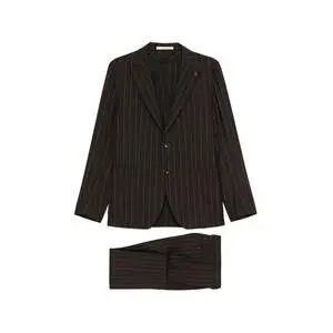 Tagliatore Suits Single Breasted Suits - Brown