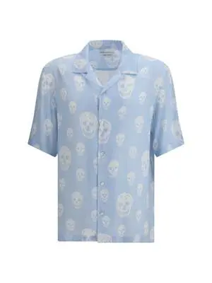 Alexander McQueen Skull-printed Hawaiian Shirt