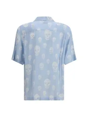 Alexander McQueen Skull-printed Hawaiian Shirt