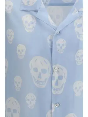 Alexander McQueen Skull-printed Hawaiian Shirt