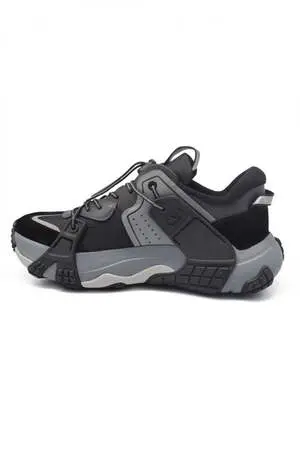 Valentino Garavani Suede And Fabric Sneakers