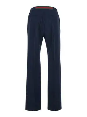 Gucci Tech Fabric Pants With Web Detail - Multicolor