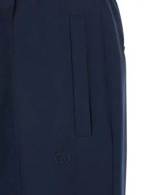 Gucci Tech Fabric Pants With Web Detail - Multicolor