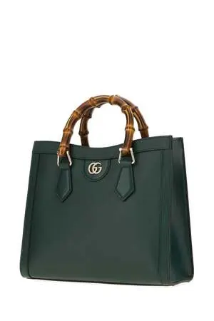 Gucci Bamboo Handle Tote Bag - Multicolor