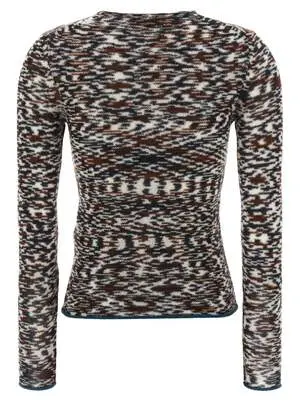 Missoni Cashmere Blend Crew Neck Sweater