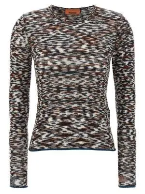 MISSONI Missoni Cashmere Blend Crew Neck Sweater