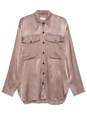 Dries Van Noten Calendo Shirt With Patch Pockets - Multicolor