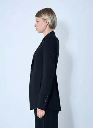 Rick Owens Single-breasted Wool Blazer