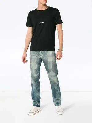 Saint Laurent Jersey T-shirt - Black