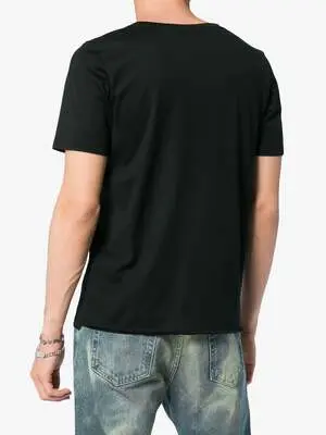 Saint Laurent Jersey T-shirt - Black