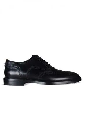 Burberry Oxford Brogue Derbies - Black
