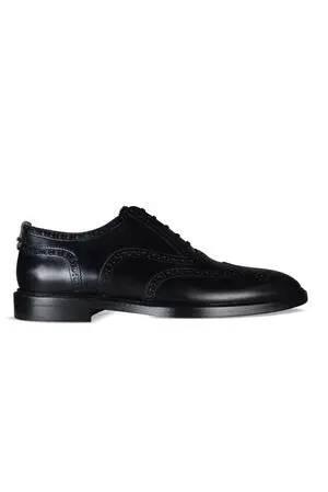 Burberry Oxford Brogue Derbies - Black