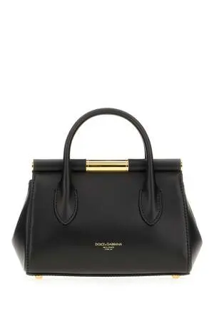 Dolce & Gabbana Top Handle Bag With Padlock Charm - Multicolor