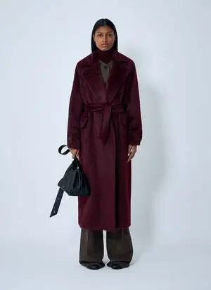 Max Mara Long Wool Coat - Multicolor
