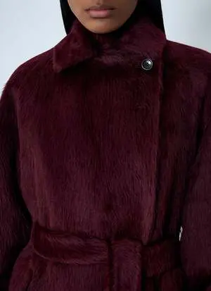 Max Mara Long Wool Coat - Multicolor