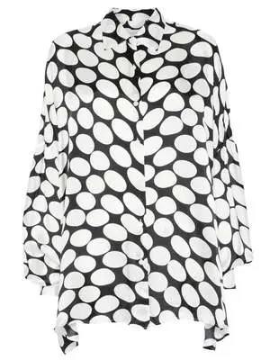 DRIES VAN NOTEN DRIES VAN NOTEN Polka Dot Viscose Shirt