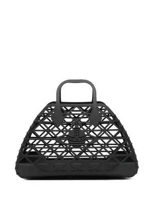 VIVIENNE WESTWOOD Mesh Tote Bag - Black