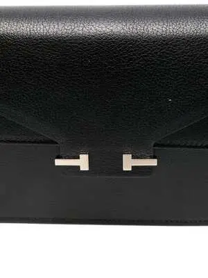 TOM FORD Mini Clutch With Logo Detail - Black