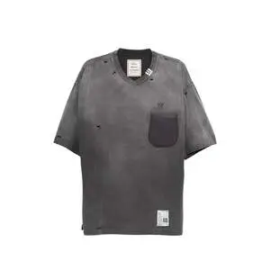 Mihara Yasuhiro Grey T-shirts & Vests T-shirts