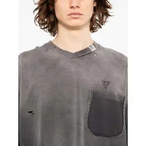 Mihara Yasuhiro Grey T-shirts & Vests T-shirts