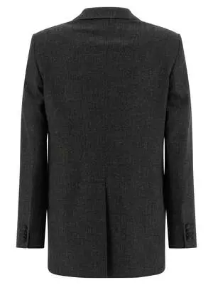 Tagliatore Jasmine Double-breasted Blazer And Trousers Set - Gray