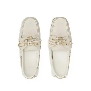 Gucci Leather Logo Plaque Loafers