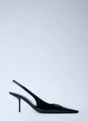 SAINT LAURENT Saint Laurent Babylone Bretueil Slingback Pumps