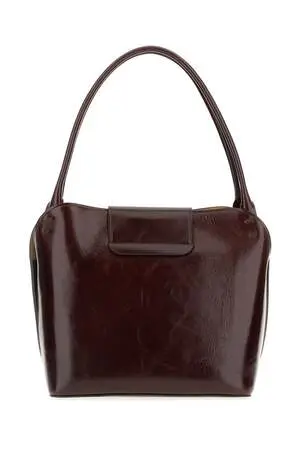 Versace Shopper Bag With Turn Lock Closure - Multicolor
